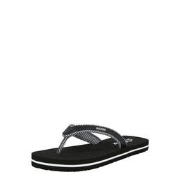 s.Oliver T-Bar Sandals female size 42 Black / White