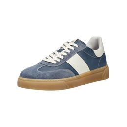 Nero Giardini Herren Sneaker "Nero Giardini Sneaker Veloursleder", Gr. 40blau, Veloursleder, Schuhe