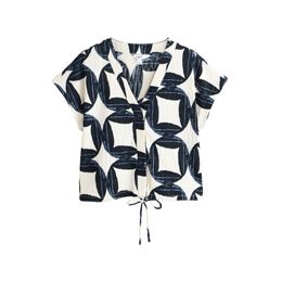 next Blouse female size M Indigo / Night blue / White