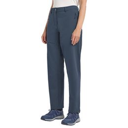 Jack Wolfskin Damen Softshellhose "PICO TRAIL PANTS W", blau, Gr. 42, Obermaterial: 100% Polyester. Futter: 100% Polyester, Hosen
