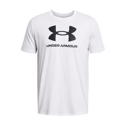 Under Armour Herren T-Shirt "UA SPORTSTYLE LOGO UPDATE SS"wei&szlig;, Gr. 4XL, Obermaterial: 60% Baumwolle, 40% Polyester, Shirts, mit Grafik-Design,