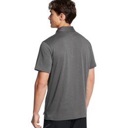 Under Armour Herren Poloshirt "UA ICON POLO"castlerock light heather, wei&szlig;, Gr. XL, unifarben, Jersey, Obermaterial: 60% Baumwolle, 40% Polyester,