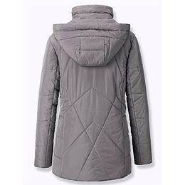 Casual Looks Damen Steppjacke, grau, Gr. 23, unifarben, 100% Polyester, Wattierung:100% Polyester, &Auml;rmelfutter:100% Polyester, Jacken