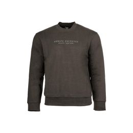 Armani Exchange Herren Sweatshirt "Sweatshirt SWEATSHIRT 1er Pack", grau, Gr. S, Obermaterial: 100% Baumwolle CO., Sweatshirts