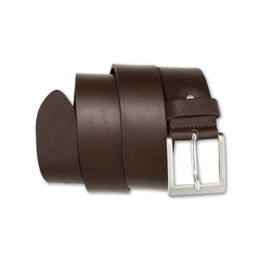 Bernd G&ouml;tz BERND G&Ouml;TZ Herren Lederg&uuml;rtel "Lederg&uuml;rtel in rustikalem Classicstyle", braun, Gr. 85, Rindsleder, G&uuml;rtel