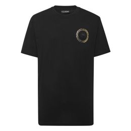 Plein Sport Herren T-Shirt "Tiger", schwarz, Gr. XL, Obermaterial: 100% Baumwolle, Shirts