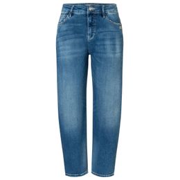 Gang Damen Loose-fit-Jeans "94IDA"vint used blau, Gr. 29, unifarben, 90% Baumwolle, 4% Elasthan, 6% Polyester, Jeans, im 5-Pocket-Style