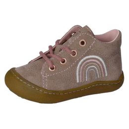 Baby Lauflernschuh "Kally", Pepino BY RICOSTA, Gr. 26, rosa, Leder, Schuhe, Babyschuh, Pre Walker mit Stickerei, Gr&ouml;&szlig;enschablone zum Download