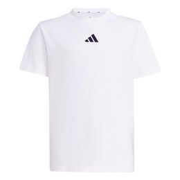 adidas Sportswear Performance Shirt boy size 152 Navy / White