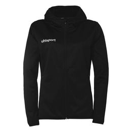 Uhlsport Damen Funktionsjacke "Jacke Essential Fleecejacke Women", schwarz, Gr. S, Obermaterial: 100% Polyester Pol. recyc.., Jacken