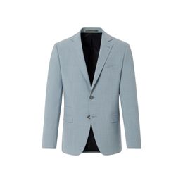 Benvenuto. Herren Anzugsakko "SALVI", blau, Gr. 48, meliert, Obermaterial: 52% Polyester PES. 43% Wolle WO. 5% Elasthan EL. Futter: 94% Polyester
