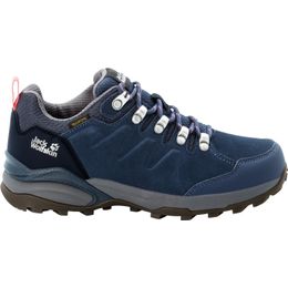 Jack Wolfskin Damen Hikingschuh "REFUGIO TEXAPORE LOW W", Gr. 5,5, bunt, Obermaterial 1: Leder. Obermaterial 2: Synthetik. Futter: Polyester, Schuhe
