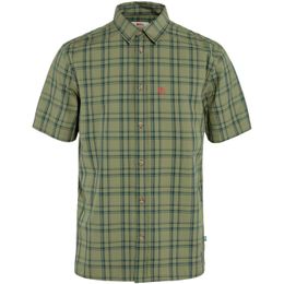 Fj&auml;llr&auml;ven Fj&auml;llr&auml;ven Halbarm-Hemd &Ouml;vik Lite Green/Dark Navy (Gr&ouml;&szlig;e: XL)