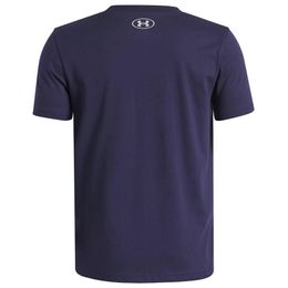Under Armour Jungen T-Shirt "UA B BOXED SPORTS UPDATE SS", blau, Gr. XS, Obermaterial: 60% Baumwolle, 40% Polyester, Shirts, Kurzarm, mit
