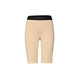9N1M SENSE Leggings female size XS Cappuccino / Black