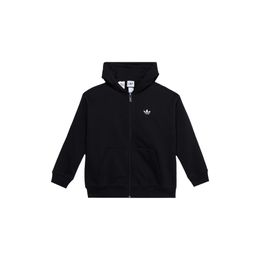 adidas originals Zip-Up Hoodie 'OVERSIZED FULL ZIP HOODIE' boy size 176 Black
