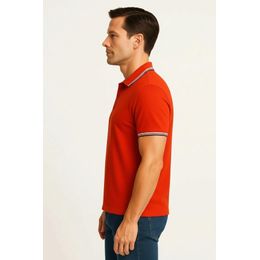 LPO Herren Funktionsshirt "Funktionsshirt Ayden Sport", rot, Gr. 48, Jersey, 100% Polyester, Shirts, Schnelltrocknendes Material