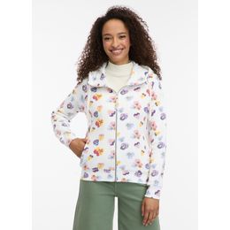 Ragwear Damen Sweatshirt "FLLAWIA PRINT", bunt, Gr. XXL, gemustert, Sweatware, Obermaterial: 70% Baumwolle, 30% Polyester, Sweatshirts, mit