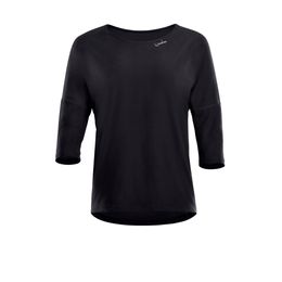 WINSHAPE Sportshirt 'DT111LS' Damen Gr&ouml;&szlig;e XS schwarz