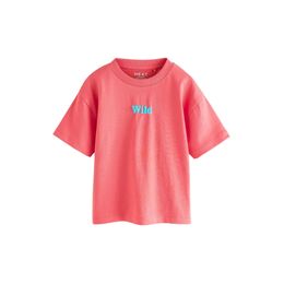 next T-Shirt Jungen Gr&ouml;&szlig;e 122 aqua / koralle