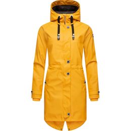 NAVAHOO Raincoat 'Rainy Flower' female size XL Honey