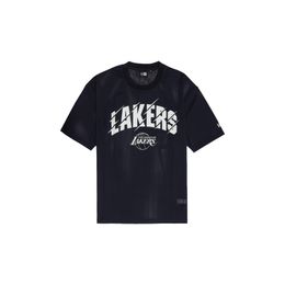 New Era T-Shirt 'NBA LOSLAK' Herren Gr&ouml;&szlig;e XS navy / offwhite