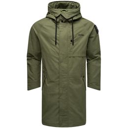 STONE HARBOUR Between-Seasons Coat 'Yaroon' male size XXL Olive / Black