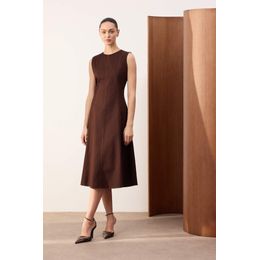 Trendyol Kleid Damen Gr&ouml;&szlig;e 36 braun Sommerkleid