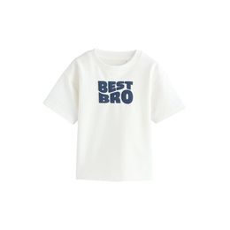 next T-Shirt Jungen Gr&ouml;&szlig;e 116 marine / wei&szlig;