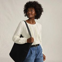 LANDS' END Biesenshirt aus Baumwoll/Modalmix f&uuml;r Damen in Petite-Gr&ouml;&szlig;e, Damen, size: petite, Rot, Baumwoll-Mischung/Viskose-Mischung, by Lands' End