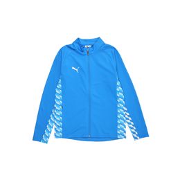 Puma Sportjacke 'TeamLIGA26' Jungen Gr&ouml;&szlig;e 152 aqua / royalblau / wei&szlig;