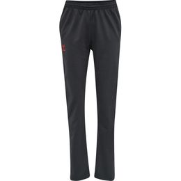 Hummel Sporthose 'ACTION' Damen Gr&ouml;&szlig;e M rot / schwarz
