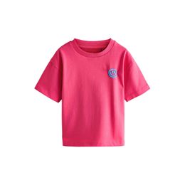 next T-Shirt Jungen Gr&ouml;&szlig;e 116 royalblau / himbeer