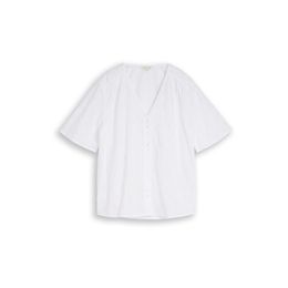 Tom Tailor Bluse Damen Gr&ouml;&szlig;e XS/S wei&szlig;