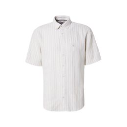Fynch-Hatton Button Up Shirt male size M Beige / White