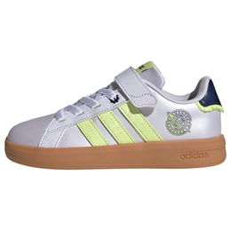 adidas Sportswear Sportschuh 'DISNEY GRAND COURT 3.0' Jungen Gr&ouml;&szlig;e 31.5 silbergrau / hellgr&uuml;n