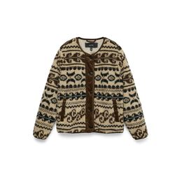 V&eacute;ro Moda Vero Moda Jacke 'VMLindau' Damen Gr&ouml;&szlig;e XL schoko / cappuccino / schwarz Sommerjacke
