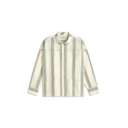 thinking mu Button Up Shirt 'JIM' male size M Green / Off white
