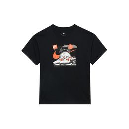 Nike Sportswear T-Shirt Jungen Gr&ouml;&szlig;e 147/158 hellblau / hellgrau / schwarz / offwhite
