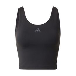 adidas Performance Top '3 STRIPES STUDIO ALL ME LIGHT SUPPORT' Damen Gr&ouml;&szlig;e XL schwarz
