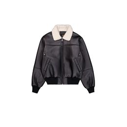 Alpha Industries Jacke 'B-15 Modified' Herren Gr&ouml;&szlig;e S creme / schwarz
