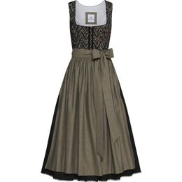 Hammerschmid Langes Dirndl Plattensee Schwarz/Gr&uuml;n (Gr&ouml;&szlig;e: 42)