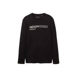 Tom Tailor Denim Shirt Herren Gr&ouml;&szlig;e S schwarz / wei&szlig;