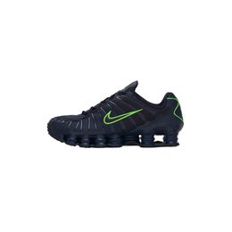 Nike Sportswear Sneakers 'Shox TL' male size 44 Navy / Neon green
