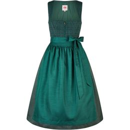 Spieth & Wensky Spieth & Wensky Midi-Dirndl Kobra Dunkelgr&uuml;n (Gr&ouml;&szlig;e: 46)