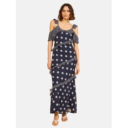 Friends Like These Kleid Damen Gr&ouml;&szlig;e 46 creme / navy Sommerkleid