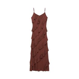 V&eacute;ro Moda Vero Moda Kleid 'VMIcelyn' Damen Gr&ouml;&szlig;e 40 rostbraun Sommerkleid