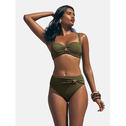 love & roses Bikini Top female size 105 Khaki