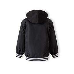 MINOTI Jacke Jungen Gr&ouml;&szlig;e 134/140 schwarz / wei&szlig;