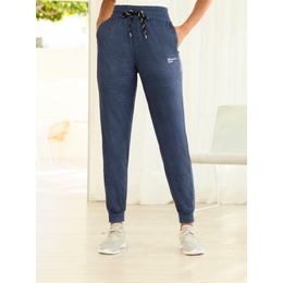 Catamaran Sports Damen Funktionshose mit r&uuml;ckw&auml;rtigem Passformsattel, dunkelblau-meliert, Gr&ouml;&szlig;e 36/38